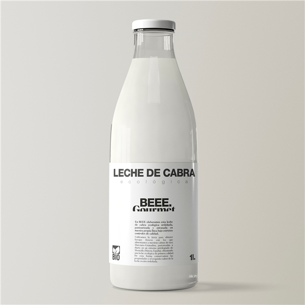 Leche ecológica de cabra pasteurizada | Grupo Gourmets