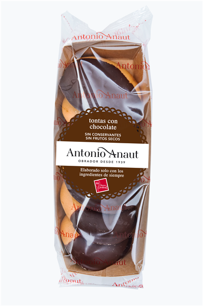 Pastas elaboradas con huevos frescos y cobertura de chocolate. Sin ...