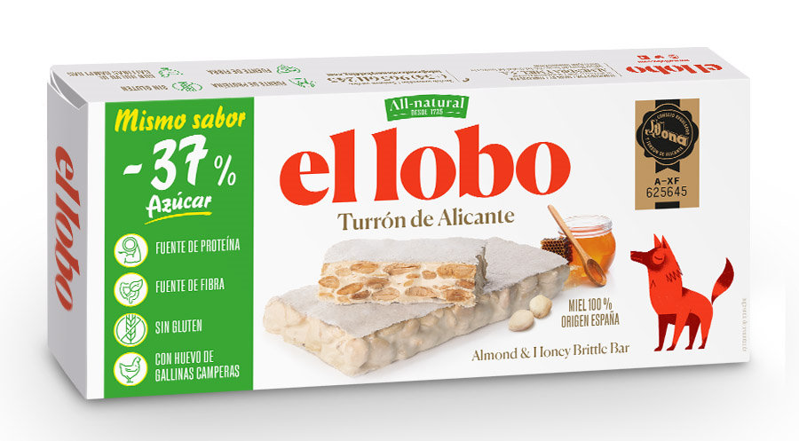 TURRÓN DE ALICANTE -37% AZÚCAR | Grupo Gourmets