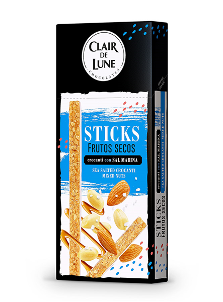 STICKS DE FRUTOS SECOS CROCANTI CON SAL MARINA | Grupo Gourmets