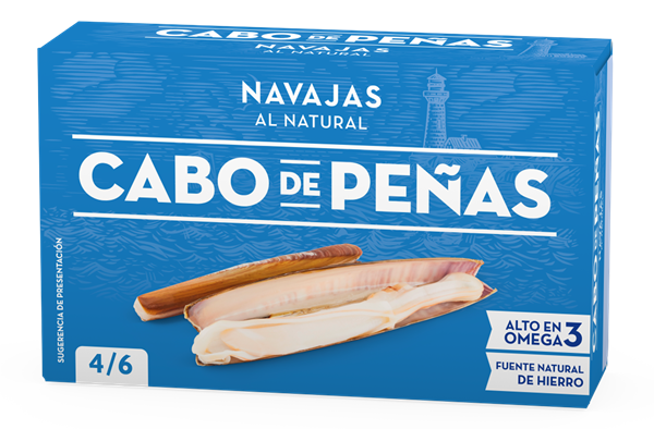 Navajas al natural empacadas a mano conservando su sabor original ...