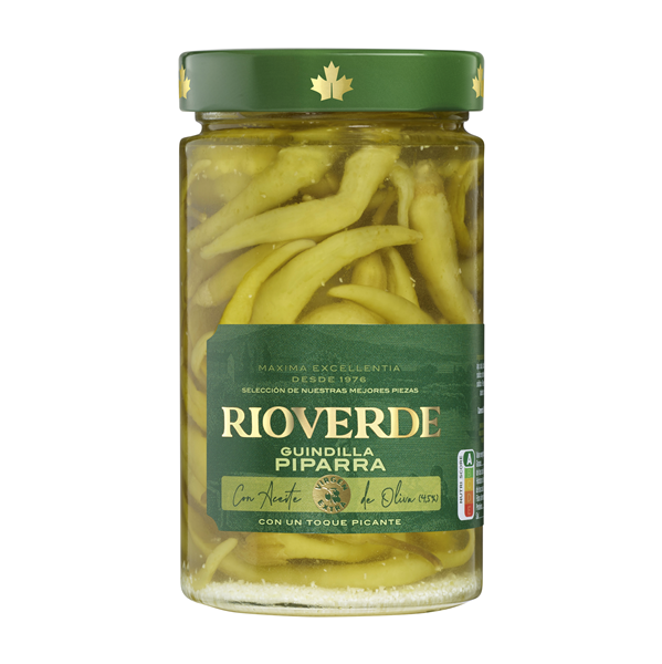 Piparras con aceite de oliva y ajo picado | Grupo Gourmets