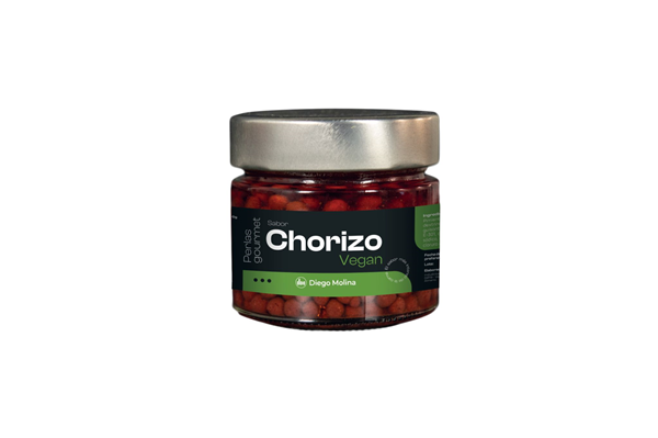 Esferificación de chorizo vegano | Grupo Gourmets