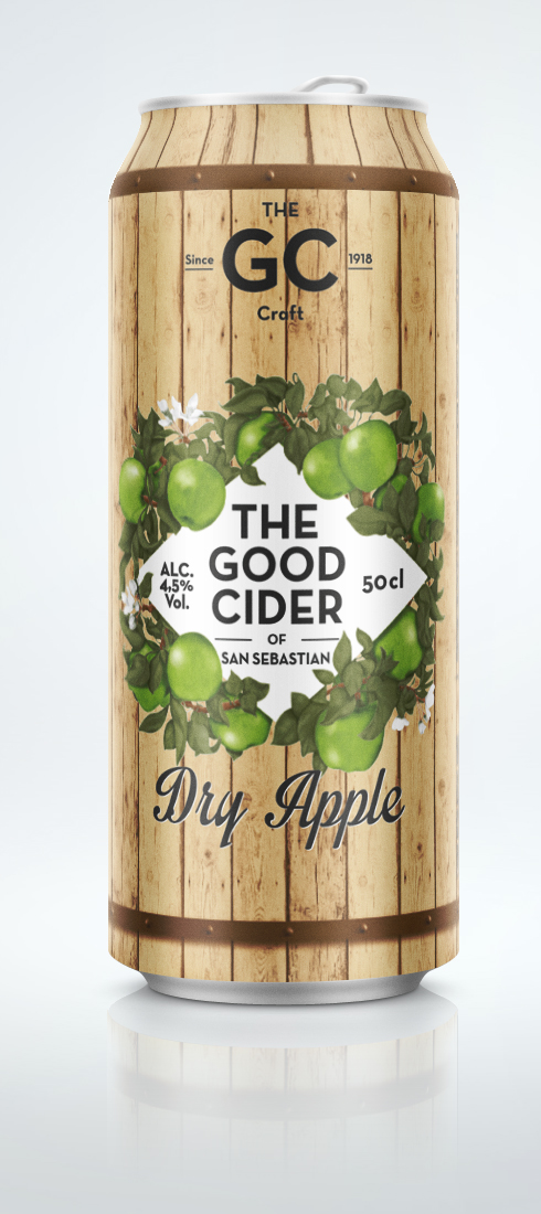 THE GOOD CIDER OF SAN SEBASTIAN DRY APPLE. ¡TU NUEVA SIDRA DE SABORES ...
