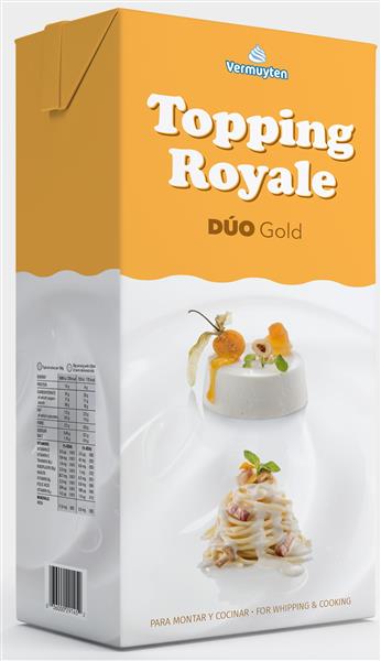 TOPPING ROYALE DUO GOLD UHT | Grupo Gourmets