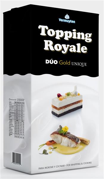 TOPPING ROYALE DUO GOLD UNIQUE UHT | Grupo Gourmets