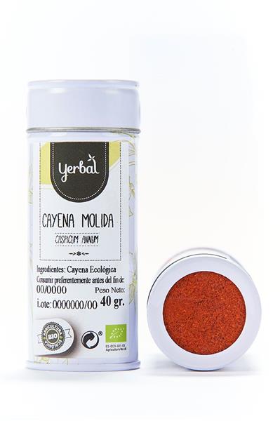 Cayena molida ecológica (35 gramos) | Grupo Gourmets