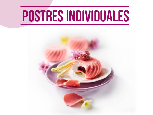 Postres individuales | Grupo Gourmets